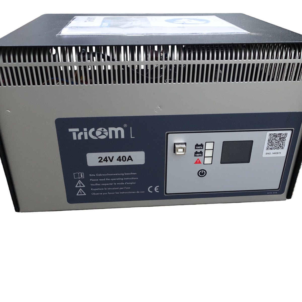 TriCOM L 24v 40A Ladegerät,Batterieladegerät,Charger,Trafoladegerät ...